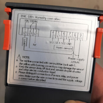 Digital Humidity Controller - Online Hydroponics Shop