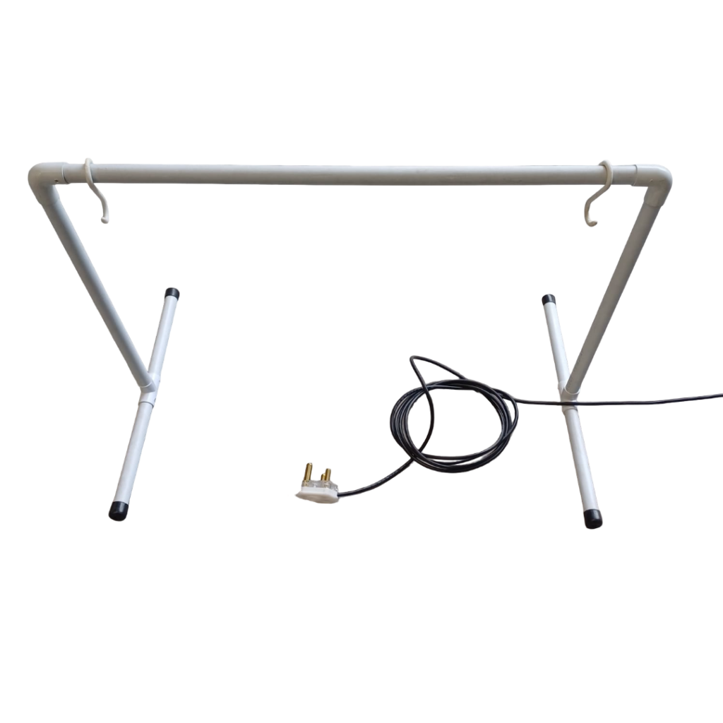 60cm T8 LED Fixture Hanging Frame - Online Hydroponics Shop